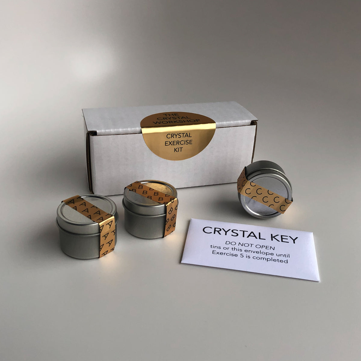 Crystal Exercise Kit (for the exercises in "The Crystal Workshop" book ...